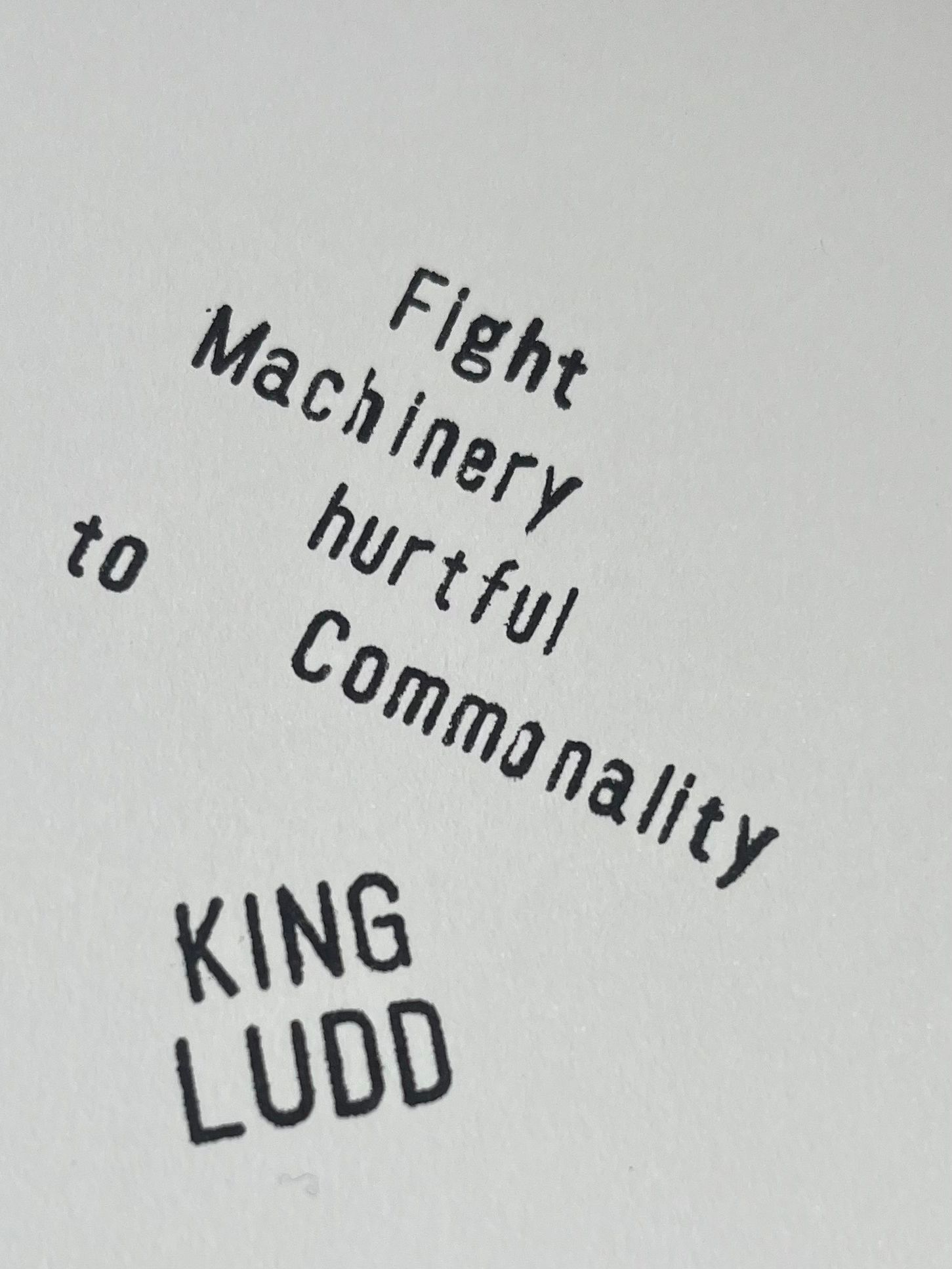Arrest 9: How might Luddism be relevant today? – Punk Ethnography